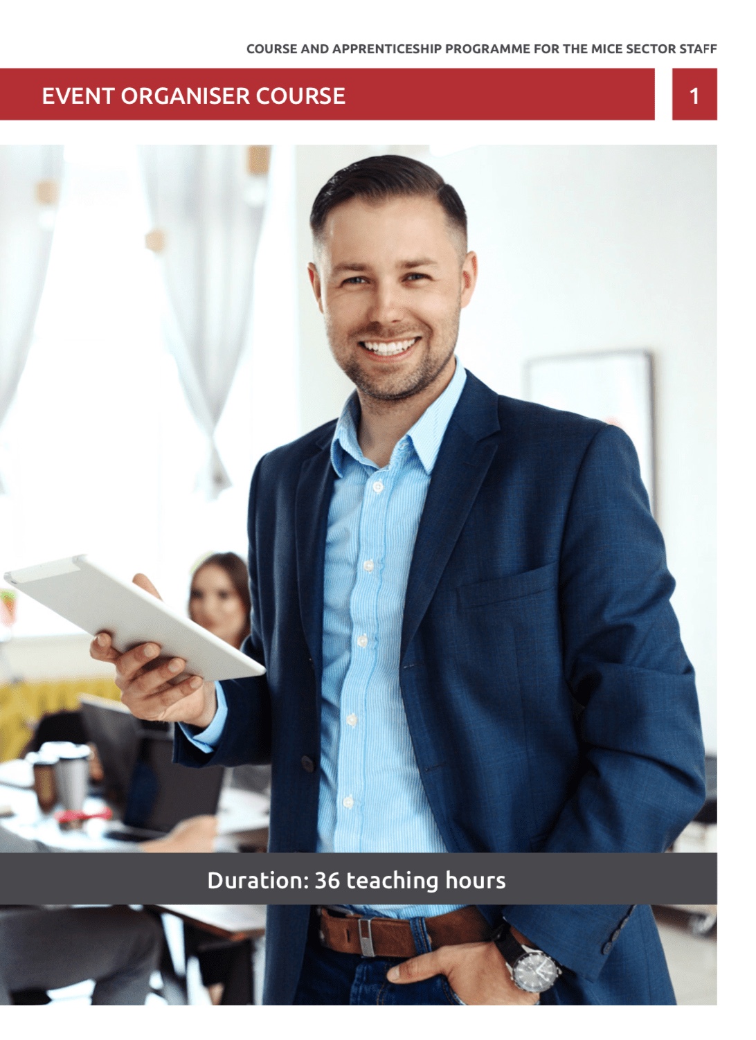 COURSE AND APPRENTICESHIP PROGRAMME FOR THE MICE SECTOR STAFF – EDU ...